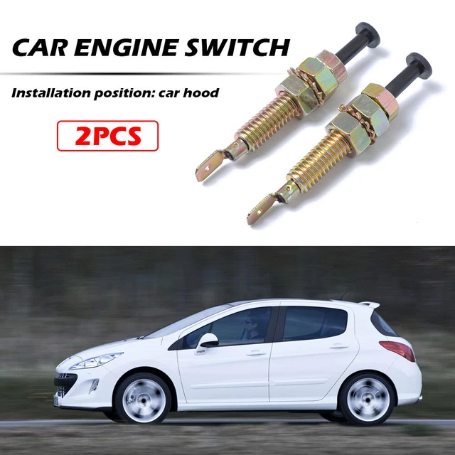 UNIVERSAL CAR DOOR Jamb Trunk Hood Dome Light Pin Switch Adjustable ...