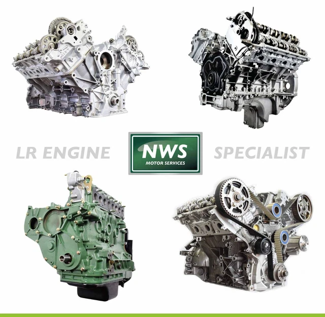 RECONDITIONED LAND ROVER 3.0TDV6 Diesel Short Engine Block - LR038168 £ ...