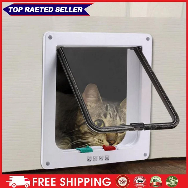 LOCKABLE PLASTIC FLAP Doors Humanity Design for Interior Exterior (S ...