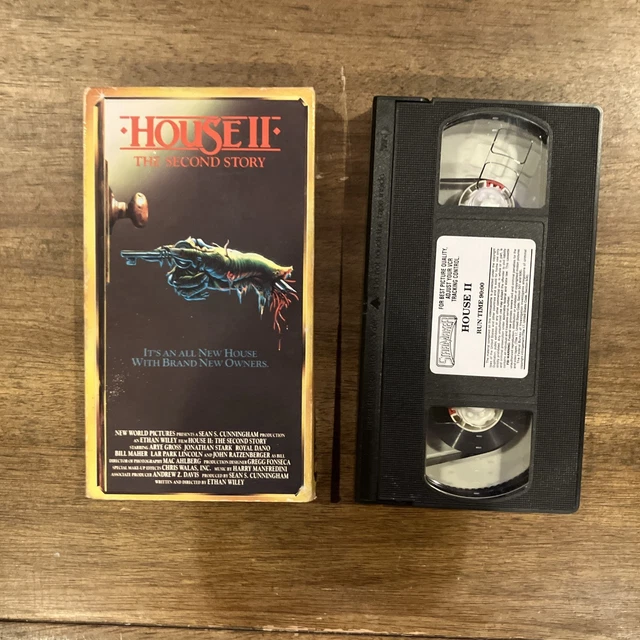 HOUSE 2 II Second Story VHS - Horror - £11.49 - PicClick UK