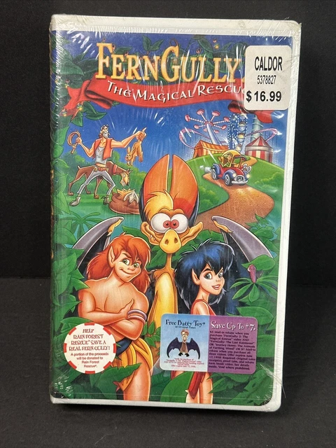 FERN GULLY 2 The Magical Rescue VHS Video 1997 CBS FOX VIDEO SEALED NEW ...