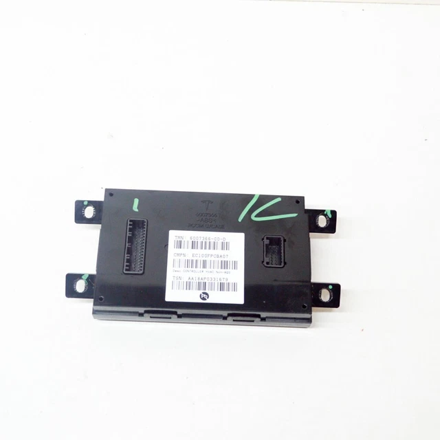 TESLA MODEL X P100D HVAC A/C Heater Control Unit Module ECU 6007366-00 ...