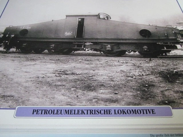 EISENBAHN FAKTEN 5 Frankreich Petroleumelektrische Lokomotive EUR 3,55 ...