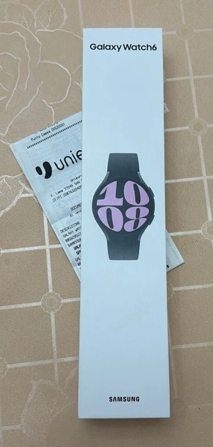 SAMSUNG GALAXY WATCH6 - SM-R930 40mm COME NUOVO con SCONTRINO EUR 159 ...