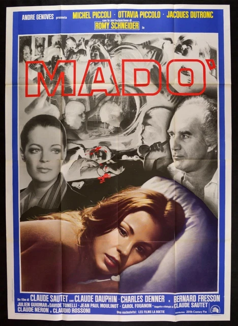 M192 MANIFESTO 4F Mado', Romy Schneider, Piccoli, Dutronic, Fresson, Sautet EUR 29,99 - PicClick IT