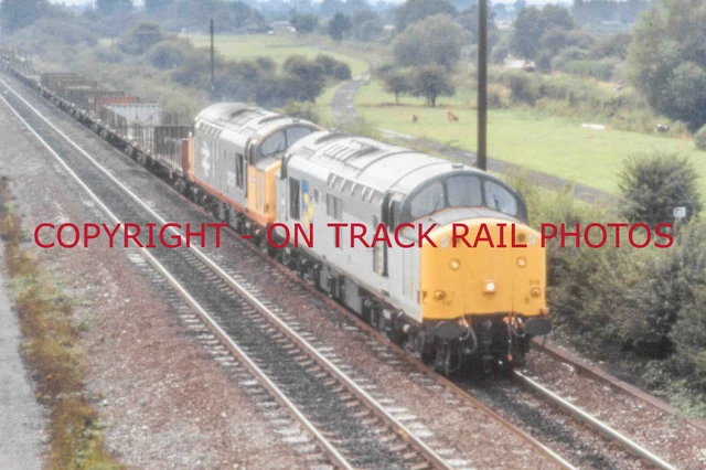 UK RAILWAY PHOTOGRAPH Of Class 37 37514. Rm37-2487 £1.70 - PicClick UK