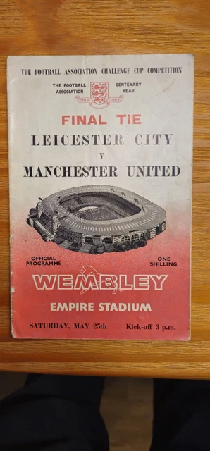 SELECTION OF FA Cup Final Programmes 1962, 1963, 1969 And 1971 VGC £23. ...