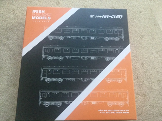 IRISH RAILWAY MODELS IRM1251D CIE/IR Mk.2b/c Passenger Coach IR Orange ...