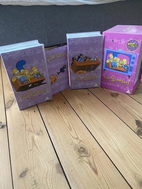 THE SIMPSONS COMPLETE Third Season On VHS Tape Great Condition £19.99 ...