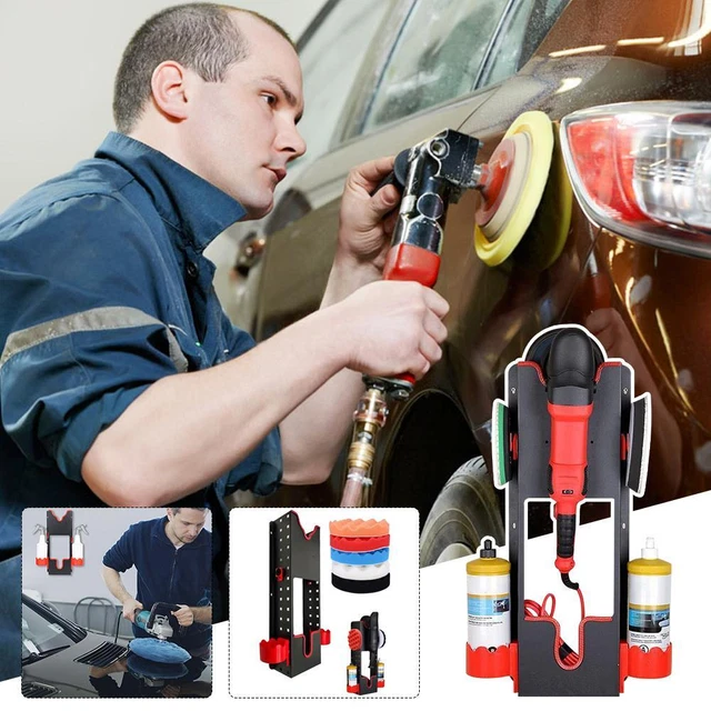 WALL MOUNT CAR Buffer Polisher Tool Holder,Polishing Machine Rack ...