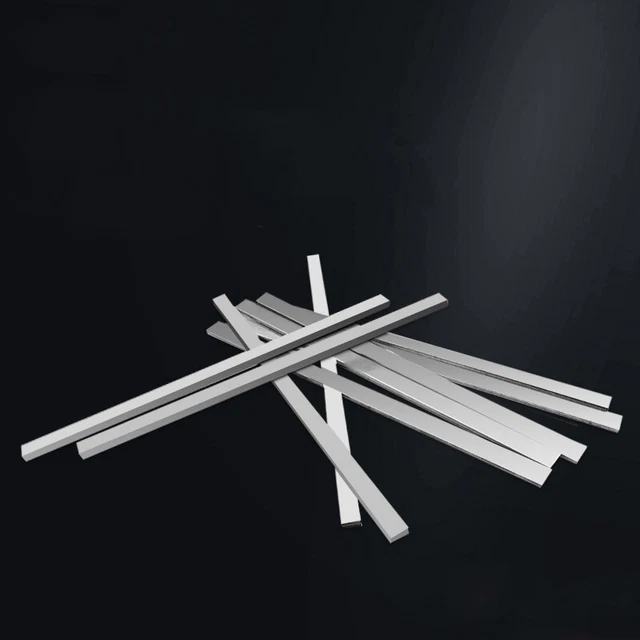 HSS SQUARE BAR Turning Tool 6mm Thick High Speed Steel Flat Lathe Rod ...