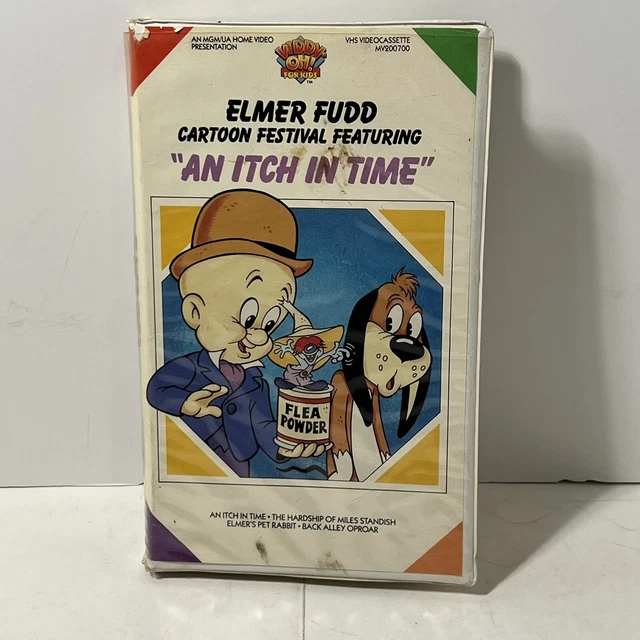 ELMER FUDD CARTOON Festival Featuring "An itch in time" Vhs Tape £12.64 ...