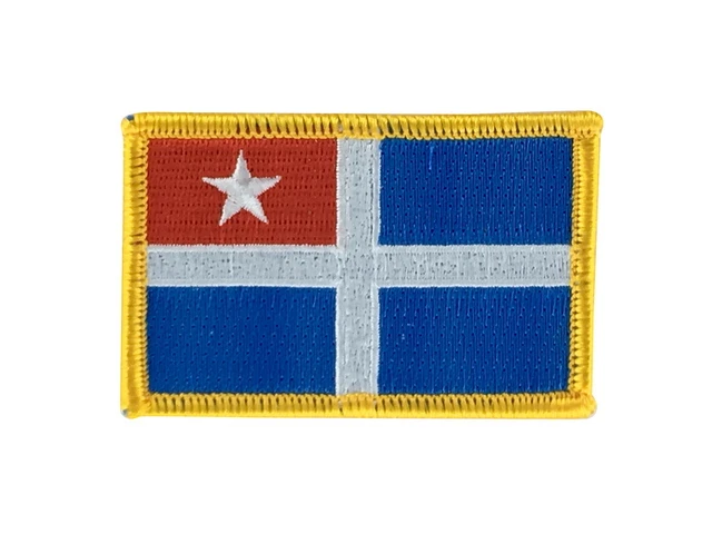 PATCH ECUSSON BRODE thermocollant drapeau crete grece backpack flag ...