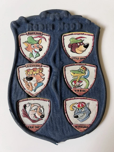 RARISSIMO GADGET SCUDO Scherwood Blu Topolino N° 1010 6 Aprile 1975 ...