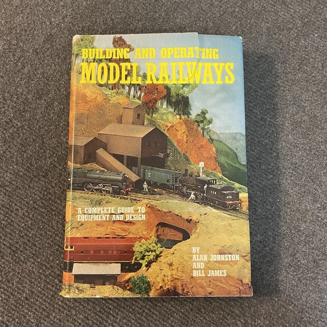 BUILDING AND OPERATING Model Railways Alan Johnston 1967 Hardcover 1st ...