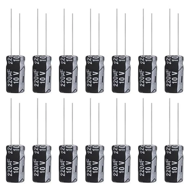 RADIAL LEADS ELECTROLYTIC Capacitors Polarised Electrolytic Capacitor ...