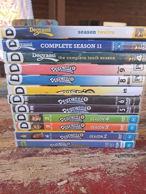 DEGRASSI HIGH: THE Next Generation Seasons 1-12 DVD Box Set Regions 1/4 ...