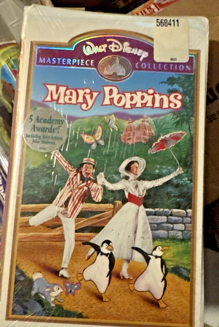 MARY POPPINS VHS Masterpiece Collection VHS Video Cassette 1998 Walt ...