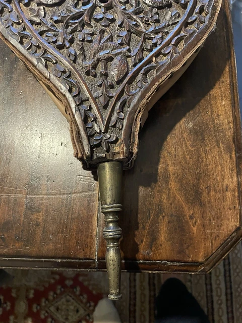 ANTIQUE OAK BRASS Peat/Fire Bellows £52.70 - PicClick UK