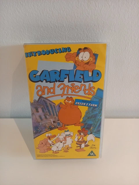 INTRODUCING GARFIELD AND Friends Featuring Orson's Farm VHS Video Tape ...