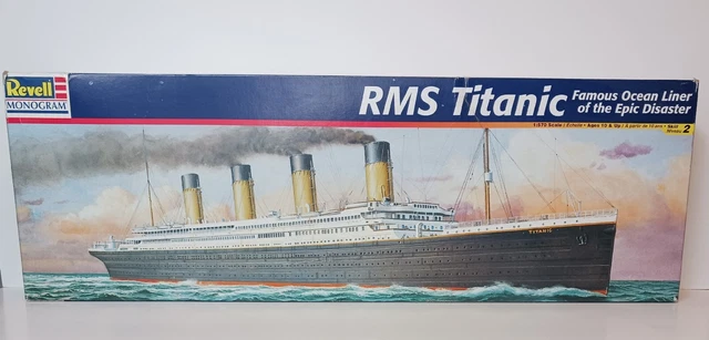 REVELL RMS TITANIC Schiff Plastikmodellbausatz im Maßstab 1:570 85-0445 ...