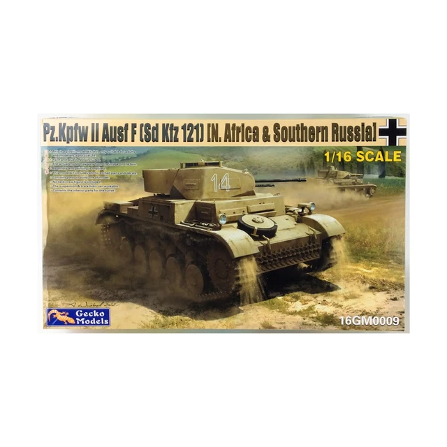 GECKO MODE HISTORIQUE M Pz.kpfw II Ausf F ( SD Kfz 121 ) ( Nord Afrique ...