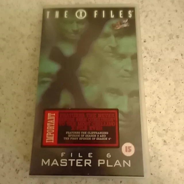 THE X FILES File 6: Master Plan (VHS/SUR, 1996) £9.99 - PicClick UK