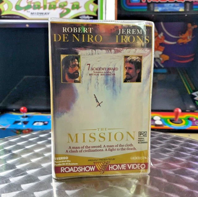 THE MISSION - Jeremy Irons VHS Movie - Video Tape - Big Box Ex Rental ...