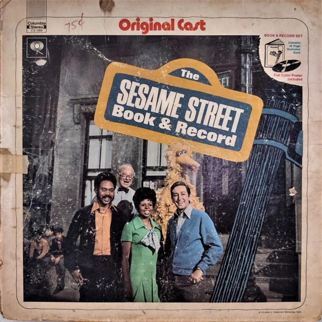 SESAME STREET - Original Cast Record - 1970 vinyle disque & pochette ...