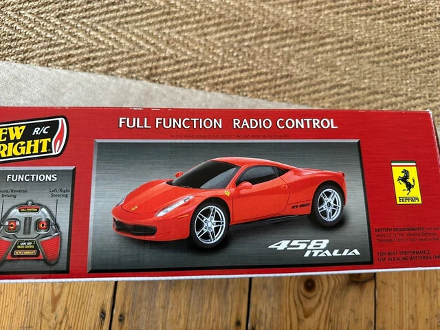 FULL FUNCTION RADIO Control Ferrari, 458 Italia, good condition £8.00 ...