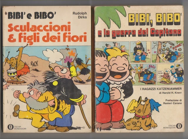BIBI' E BIBO' due volumi Oscar Mondadori prime edizioni 1973 EUR 8,00 ...