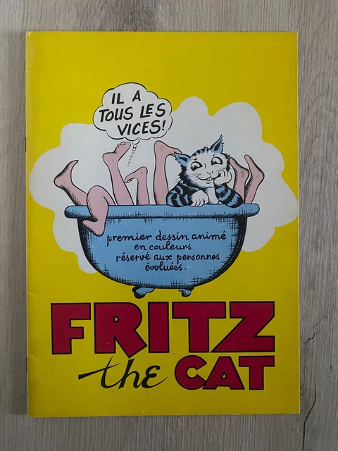 ROBERT CRUMB - Fritz the Cat - dossier de presse $51.59 - PicClick AU