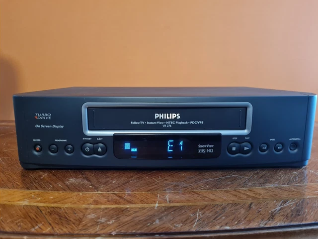 PHILIPS VHS VIDEORECORDER VR-276 EUR 70,00 - PicClick DE