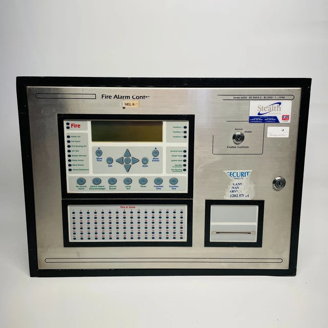 SYNCRO SERIES 6000 Fire Alarm Control Panel (Untested - No Key) £199.99 ...