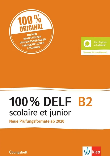 100% DELF B2 Scolaire Et Junior - Trainingsheft - (German Import) Book ...