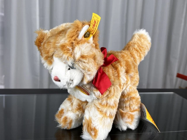 STEIFF TIER 074158 Chat 18 cm. Excellent état EUR 39,56 - PicClick FR