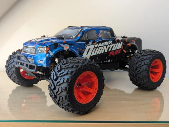 MAVERICK QUANTUM MT FLUX RC Car Truck - Brushless, UPGRADED ALL-METAL ...