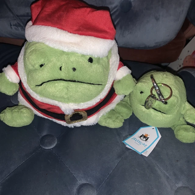 Jellycat Christmas Ricky Rain Frog 🐸 And Keyring 🐸 Bnwt £85 00 Picclick Uk