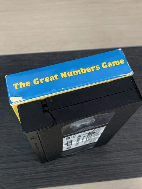SESAME STREET - The Great Numbers Game VHS 1998 Classic Cartoon Movie ...