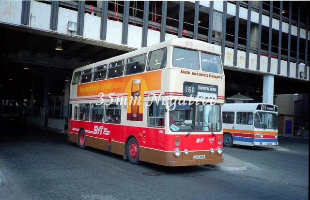SOUTH YORKSHIRE TRANSPORT SYT LEYLAND ATLANTEAN BUS 1819 35mm NEGATIVE ...