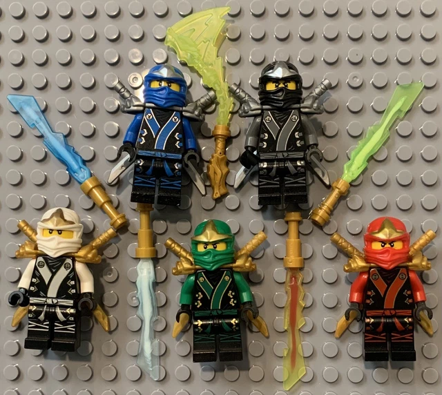 LEGO NINJAGO THE Final Battle Minifigures - Kimono Robes with Elemental ...