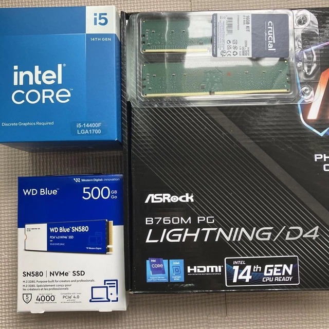 GAMING PC CPU Motherboard Pg Lightning Set £612.83 - PicClick UK