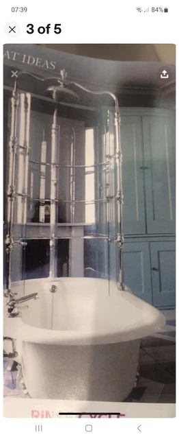 RARE SOTTINI CALVARI Rainbath Canopy Freestanding Shower Bath £11,586. ...