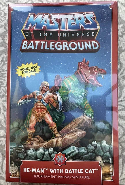 HE-MAN WITH BATTLE Cat Event Edition nuovo con scatola Masters Of The ...