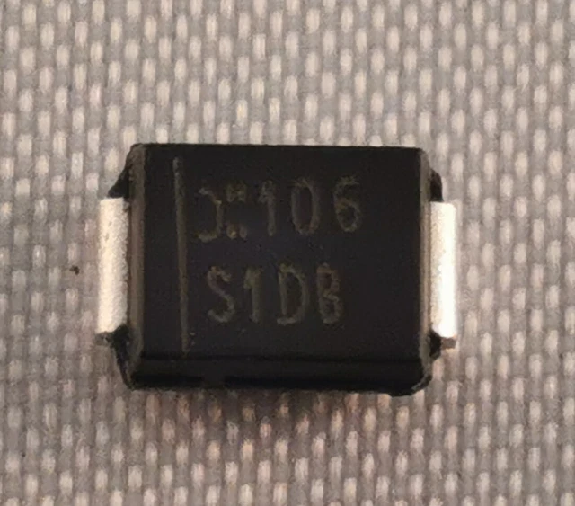 S1DB-13-F DIODES INC SMB Standard Recovery Diode 200 V 1 A 30 A - 10 ...