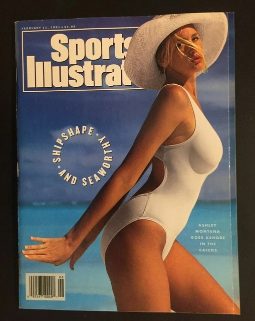 SPORTS ILLUSTRATED FEB 1991 Swimsuit Issue Ashley Montana CGC 9.4 NEWSSTAND £56.70 - PicClick UK
