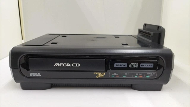 SEGA MEGA-CD SYSTEM Mega Drive exclusive disc included used shipping ...