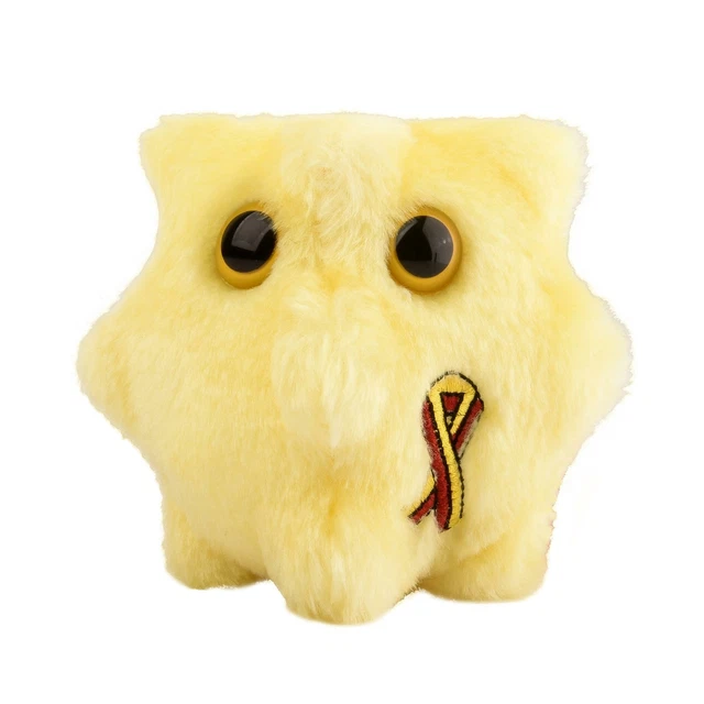 GIANT MICROBES HEPATITIS Original Plush Soft Toy Educational Gift 10cm ...