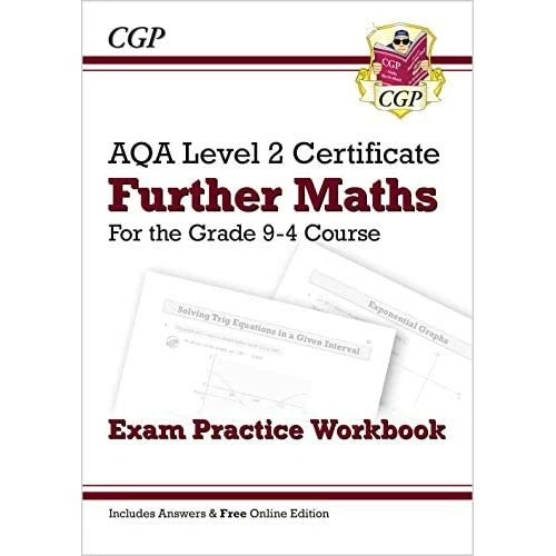 NEW GRADE 9 4 AQA Level 2 Certificate Further Maths Paperback new-grade-9-4-aqa-level-2-certificate-further-maths-paperback