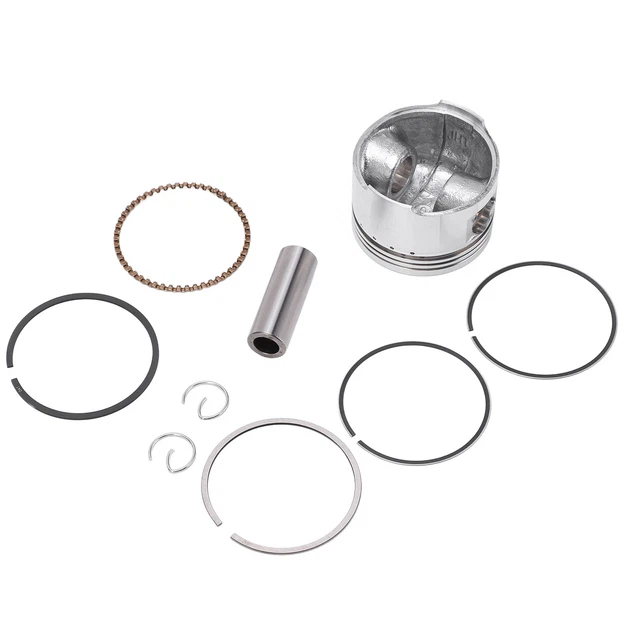 PISTON RING SET Piston Assembly Kit Heat Dissipation For GY6‑80CC Go ...